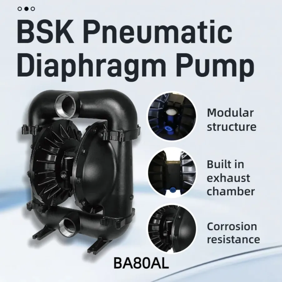 BSK Pneumatic Diaphragm Pumps for Efficient Painting Lines