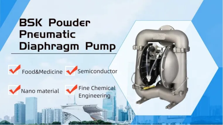 BSK Powder Diaphragm Pumps for Efficient Starch Conveying