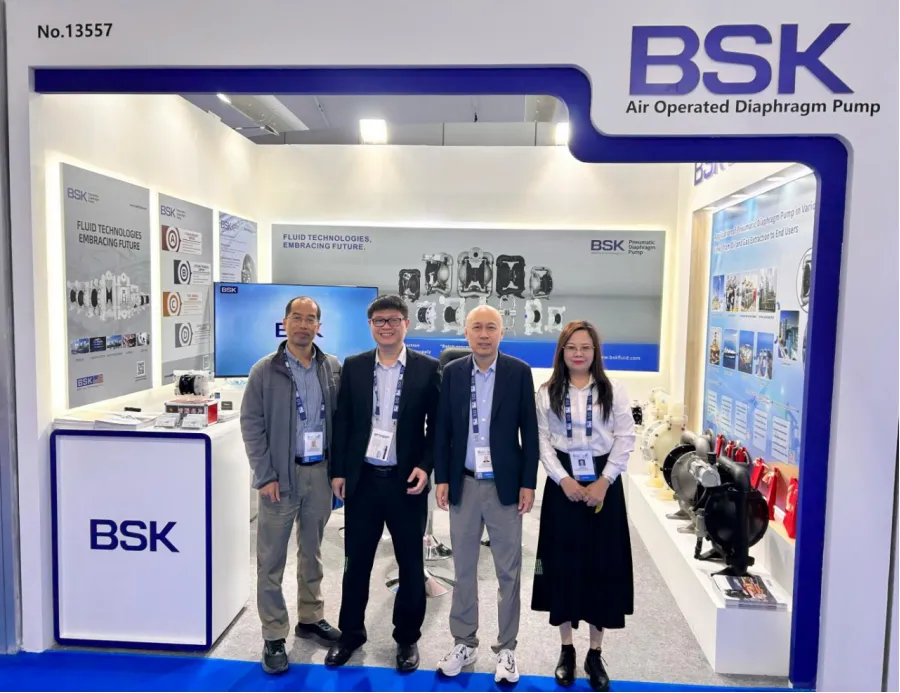 BSK Shines at ADIPEC 2025 with Award-Winning AODD Pump