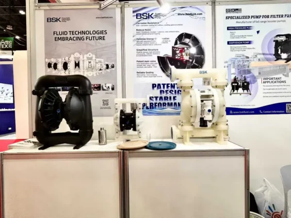 BSK Pneumatic Diaphragm Pumps for Heavy Machinery Lubricants