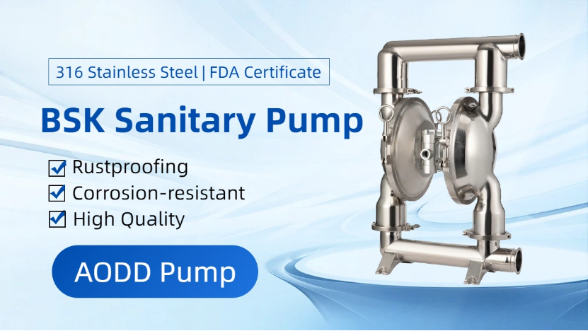BSK FDA-konforme Membranpumpen für Desinfektionsmittel